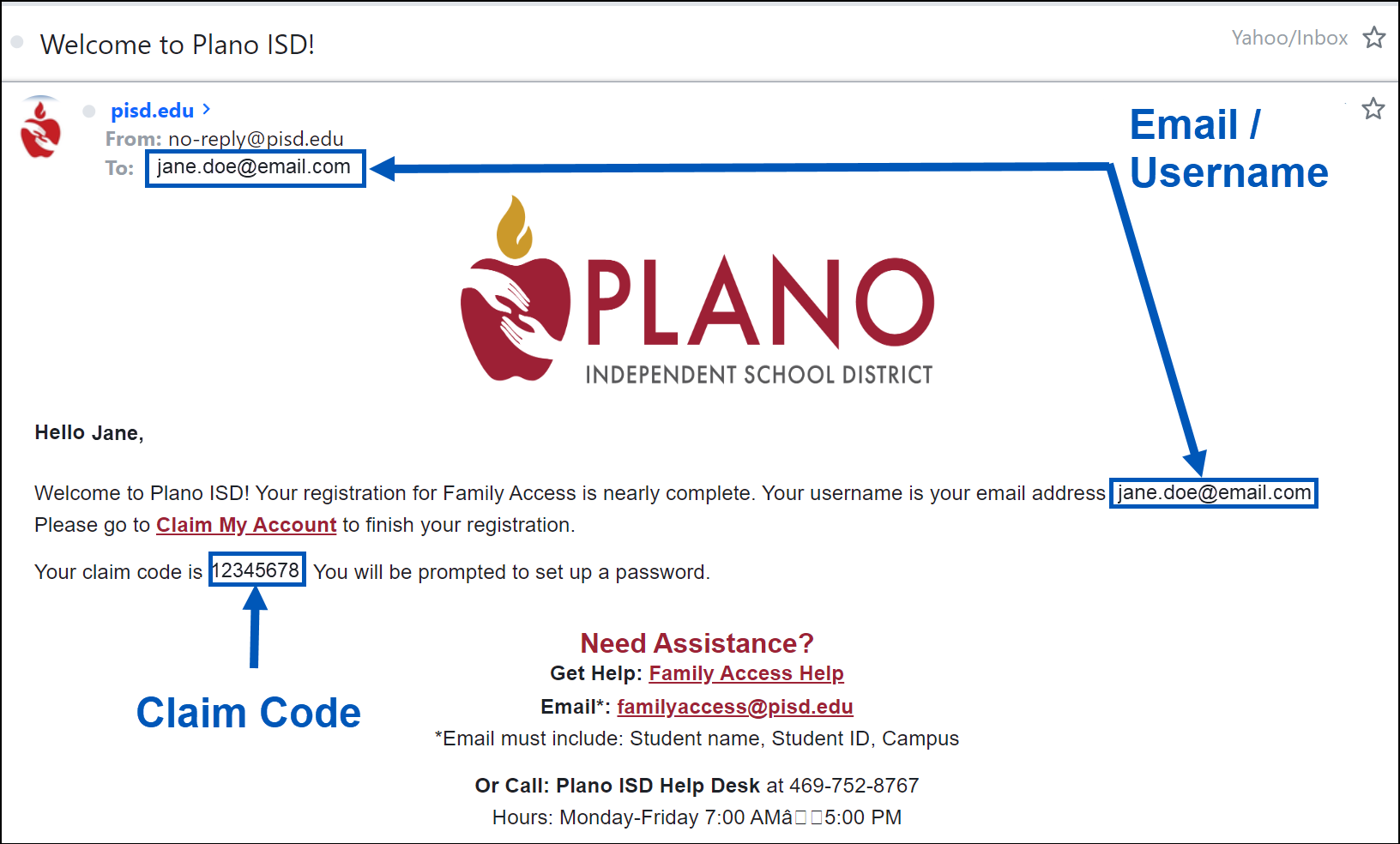 Family Access Family Access Help